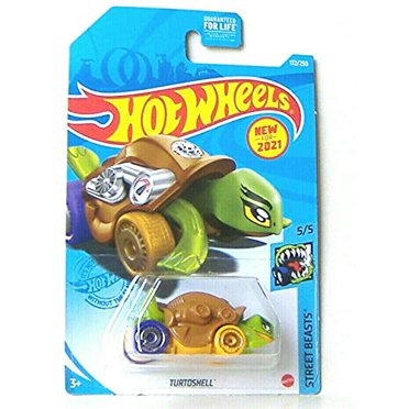 Hot Wheels Turtoshell (Red & Chrome) 2021 Street Beasts - Walmart.com