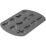 Wilton Christmas Shapes Non-Stick Cookie Pan, 12-Cavity - Walmart.com