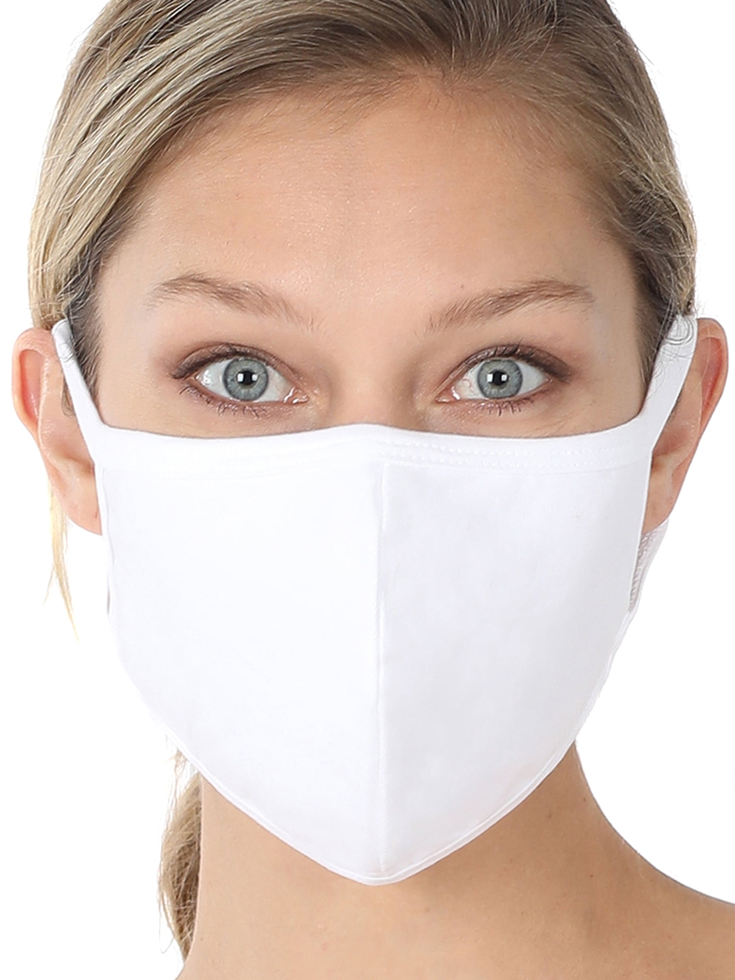 Fashion Washable Soft Cotton Adults Unisex One Size Face Covering Mask ...