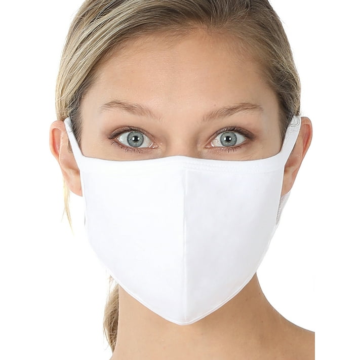 Fashion Washable Soft Cotton Adults Unisex One Size Face Covering Mask ...