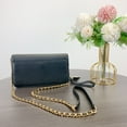 Tory Burch, Small Chain Wallet Wristlet Crossbody Bag, TB0356, Black ...