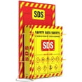 Vivlly SDS Wall Station - 3 Inch 4 Ring OSHA Compliant Safety Data ...