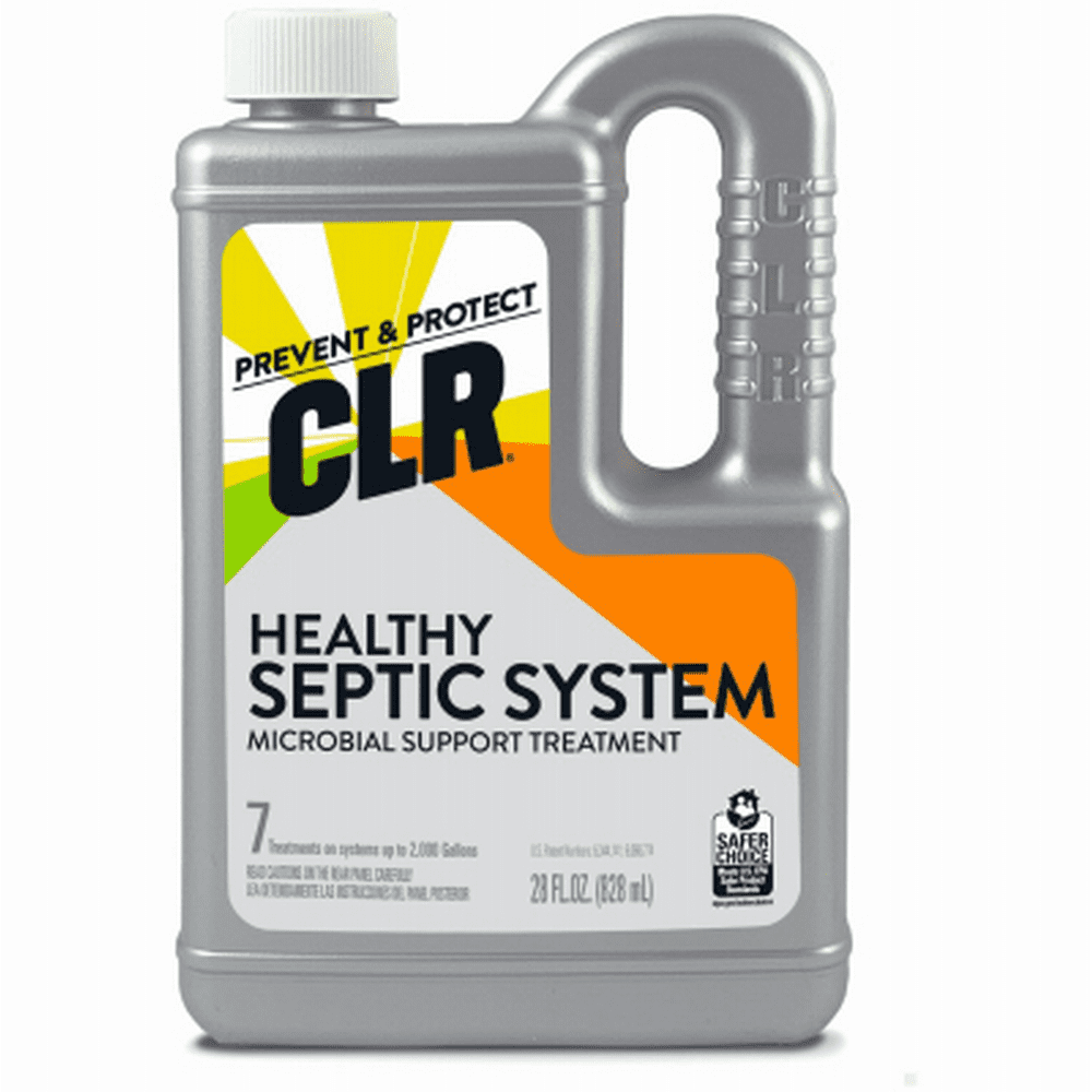 NEW 28 OZ Enhanced Formula CLR Septic System Treatment - Walmart.com ...