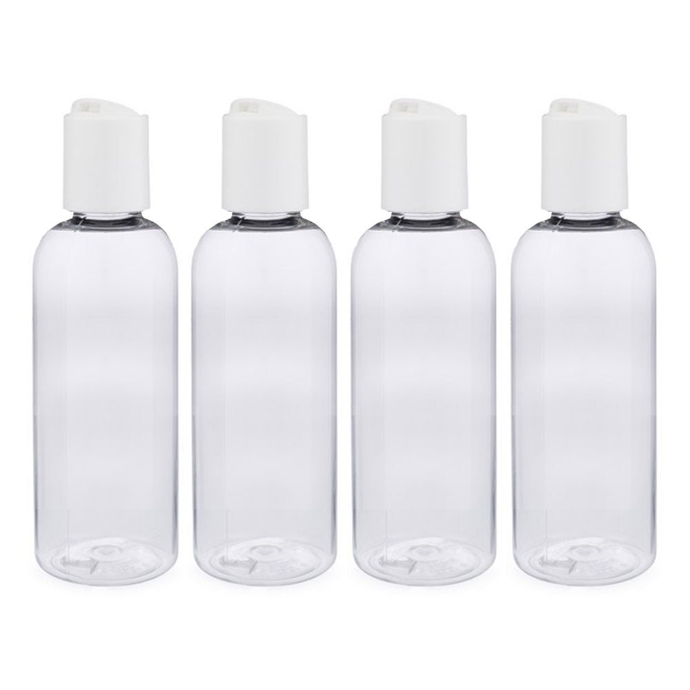 4 Pk Clear Empty Travel Bottles Containers TSA Refillable Shampoo ...