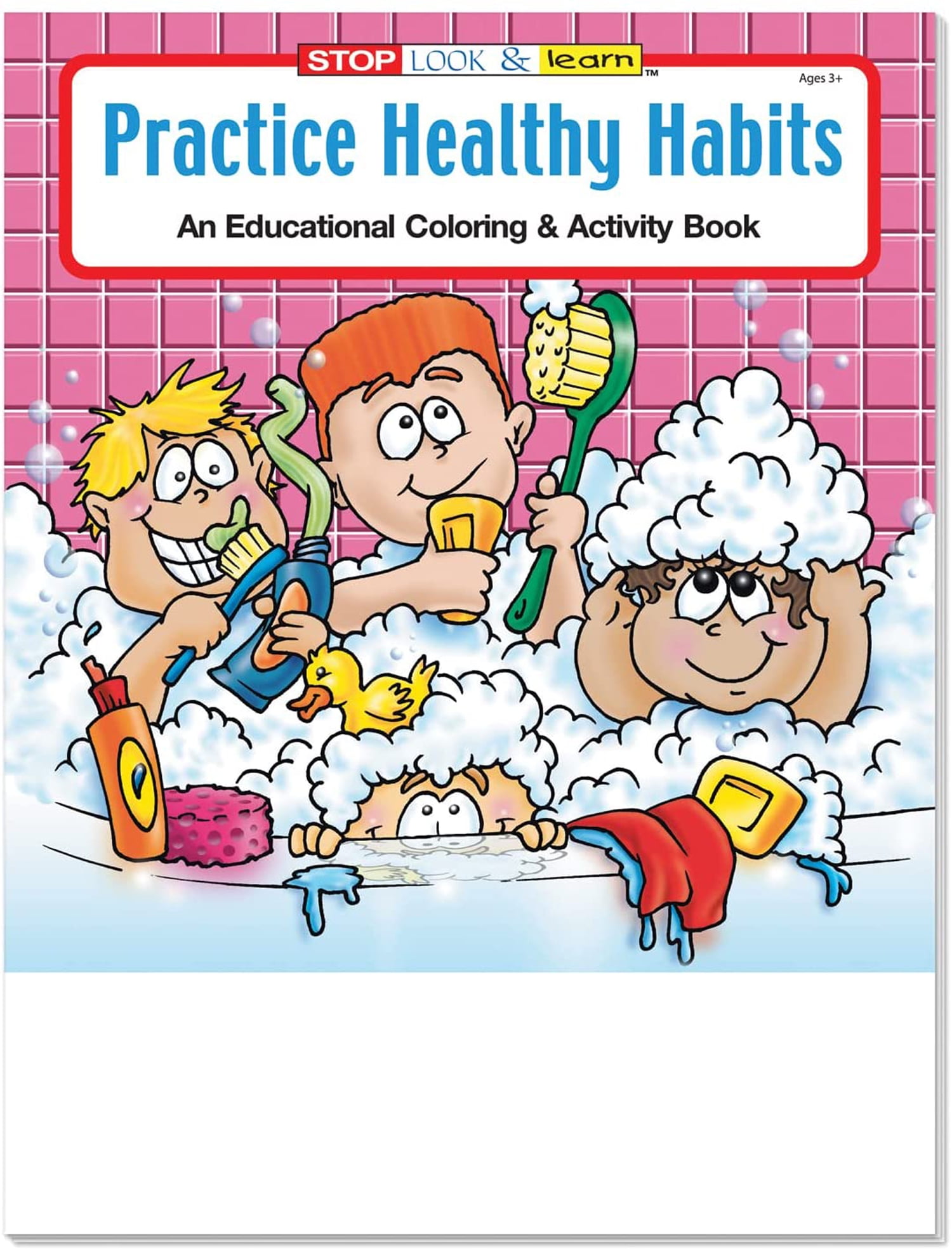 ZoCo: 25 Pack - Practice Healthy Habits Kid's Coloring & Activity Books ...