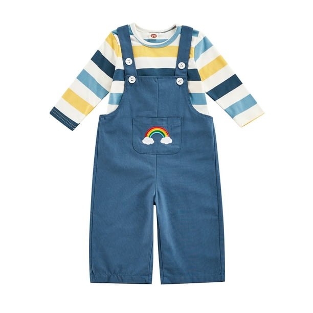 Rainbow Overalls