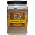 Ground Dried Mushroom Powder by Its Delish, 24 OZ Jumbo Container Dark ...