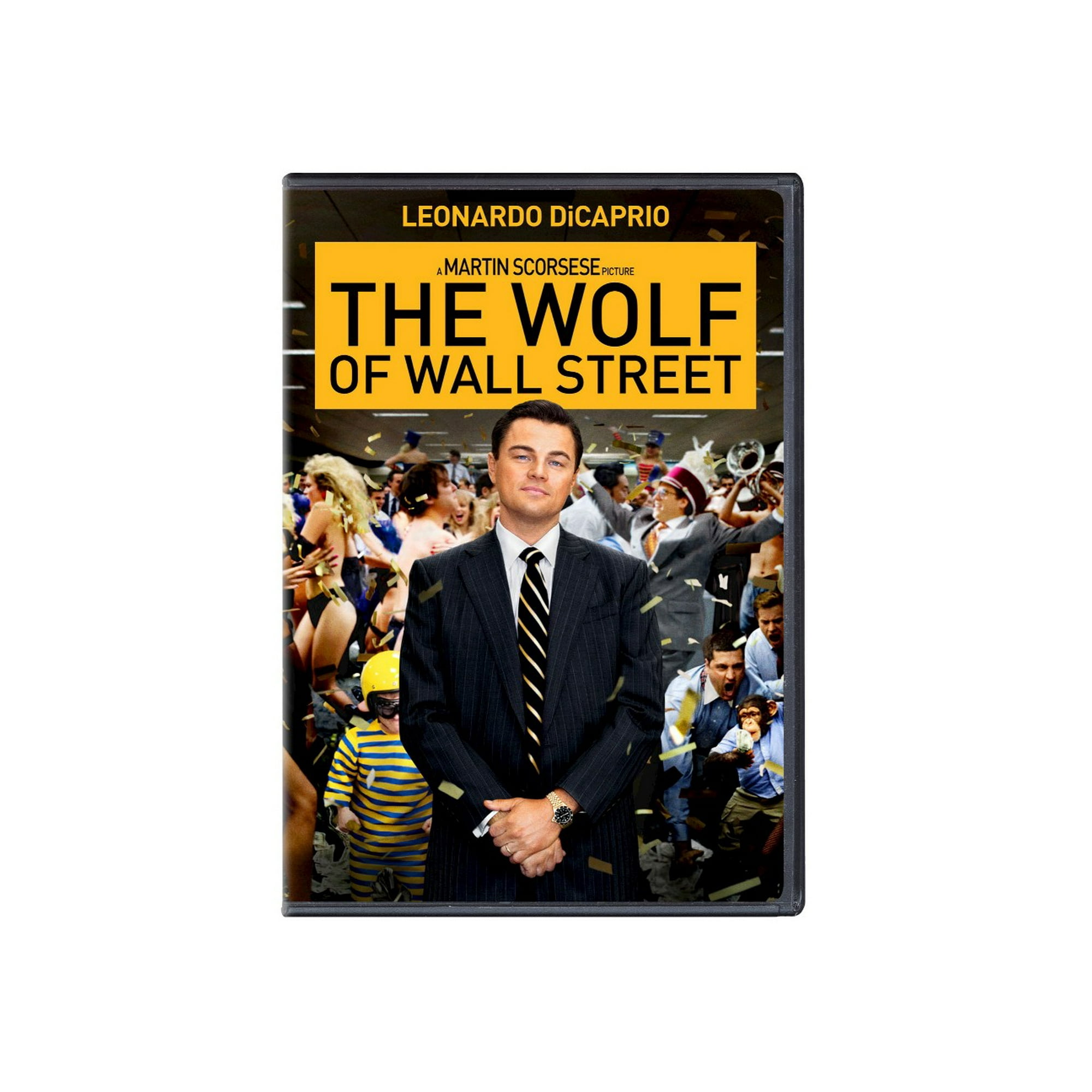 The Wolf Of Wall Street Blu Ray Cover