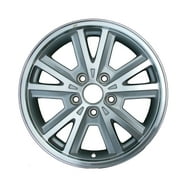 16 X 7 Reconditioned OEM Aluminum Alloy Wheel, Machined W/Silver Pocket ...