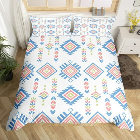 Aztec Duvet Cover King Geometric Bedding Set For Kids Boys Girls ...