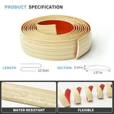 10 FT Self Adhesive Vinyl Floor Transition Strip - Walmart.com