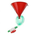 Plastic Filling Funnel Beer Funnel Wine Liquid Pipe Tube Plastic Valve ...