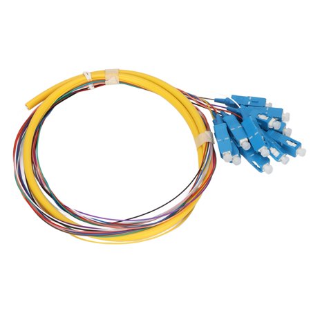 Fiber Optic Cable 1.5meters, 12 Strand Single Mode SC/UPC SM 12X High ...