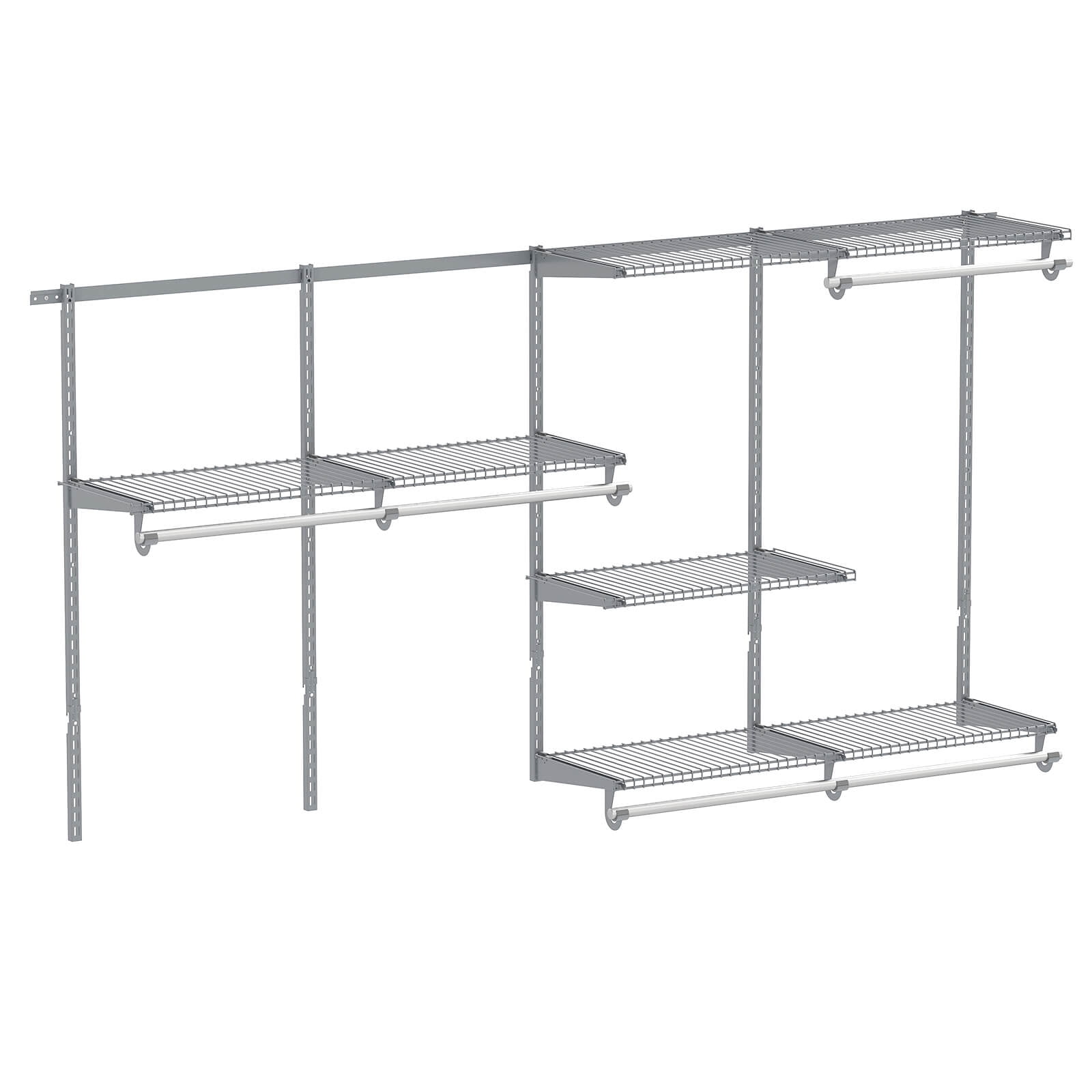 Click here for Costway 4-8 Ft Wall-Mounted Closet Organizers And... prices