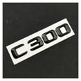 3d ABS Black Car Letters Trunk Badge Logo Sticker Fit For Mercedes Benz ...