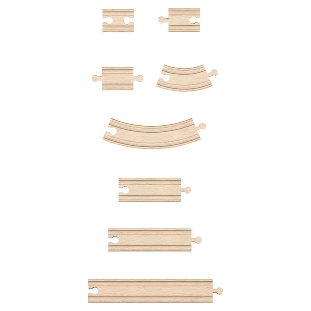 Click here for Hape 24 Piece Wooden Train Railway Super Expansion... prices