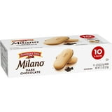 Pepperidge Farm Gourmet Milano Cookies, Dark Chocolate, 10 Single-Serve ...