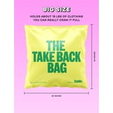Trashie Take Back Bag for Clothing Recycling Eco Suitable for Reuse and ...