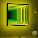 Square Infinity Wall Mirror by Interior Moderna - Walmart.com