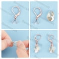 50Pcs 304 Stainless Steel Leverback Earring Findings with Ice Pick ...