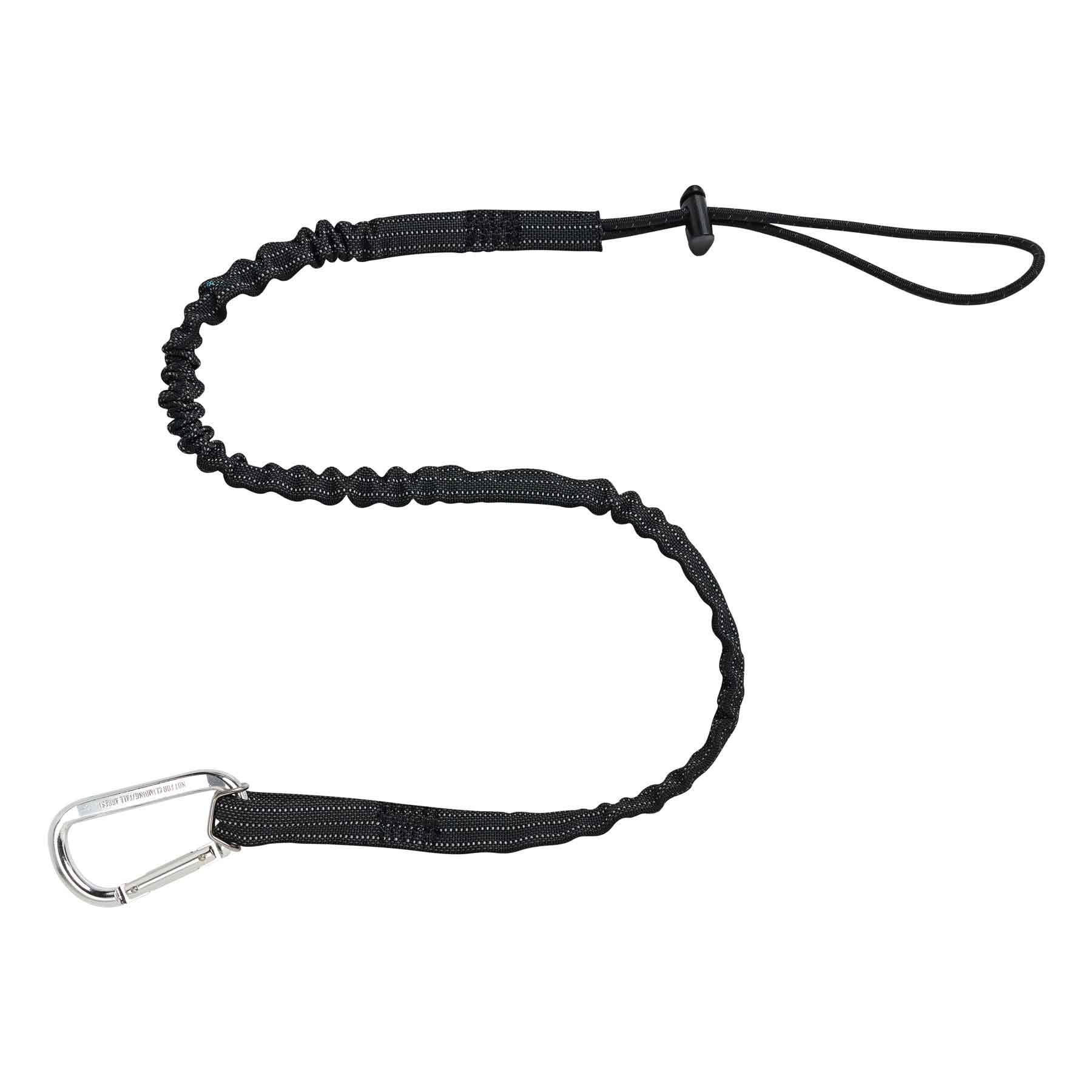 Ergodyne Squids® 3100 Single Carabiner Tool Lanyard - 10lbs, Black ...
