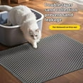 Cat Litter Mat 2-Layer Design Premium Sand Trapping Technology ...