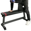 CAP Deluxe Exercise Training Flat Bench with Dumbbell Storage (Weight ...