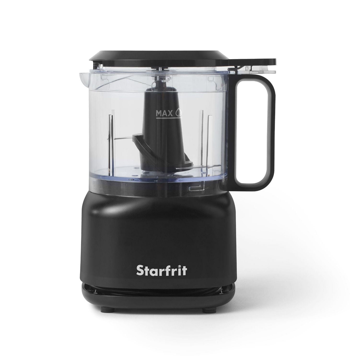 Starfrit Electric Food Chopper, 3.5-Cup BPA-Free Bowl, Stainless Steel ...