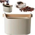 Coffee Knock Box,Plastic Knocker Storage Box,Large Capacity Espresso ...