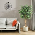 DR.Planzen 5 feet Artificial Ficus Tree, Lifelike Greenery with Natural ...