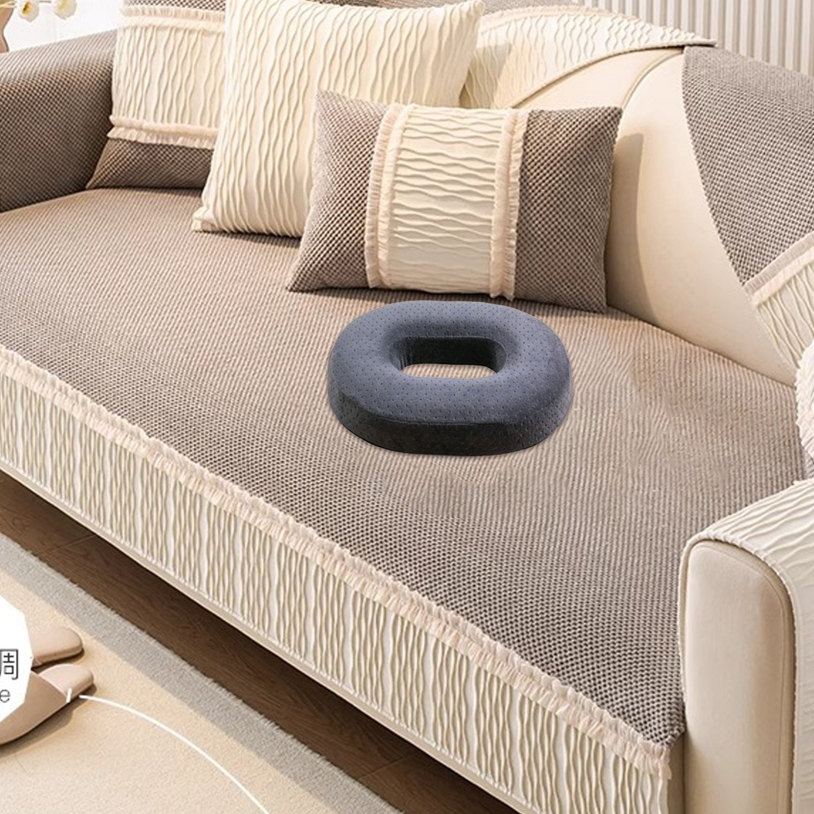 Click here for Boreal Craft Slow Memory Hemorrhoid Chair Cushion... prices