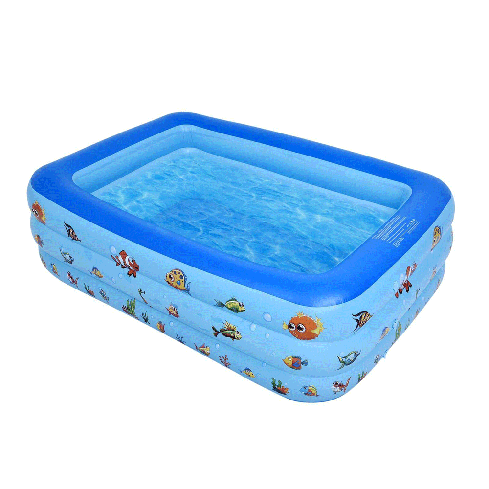 Inflatable Swimming Pool Backyard Multi-sizes Garden Family Kiddie ...
