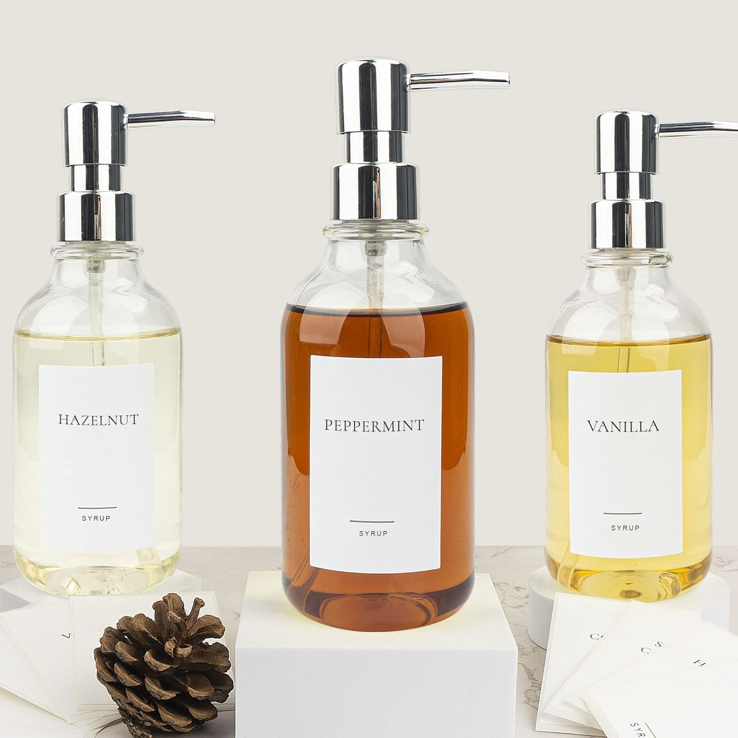 Click here for Laicaiw Coffee Syrup Dispenser Bottle 500ml Pet Pu... prices