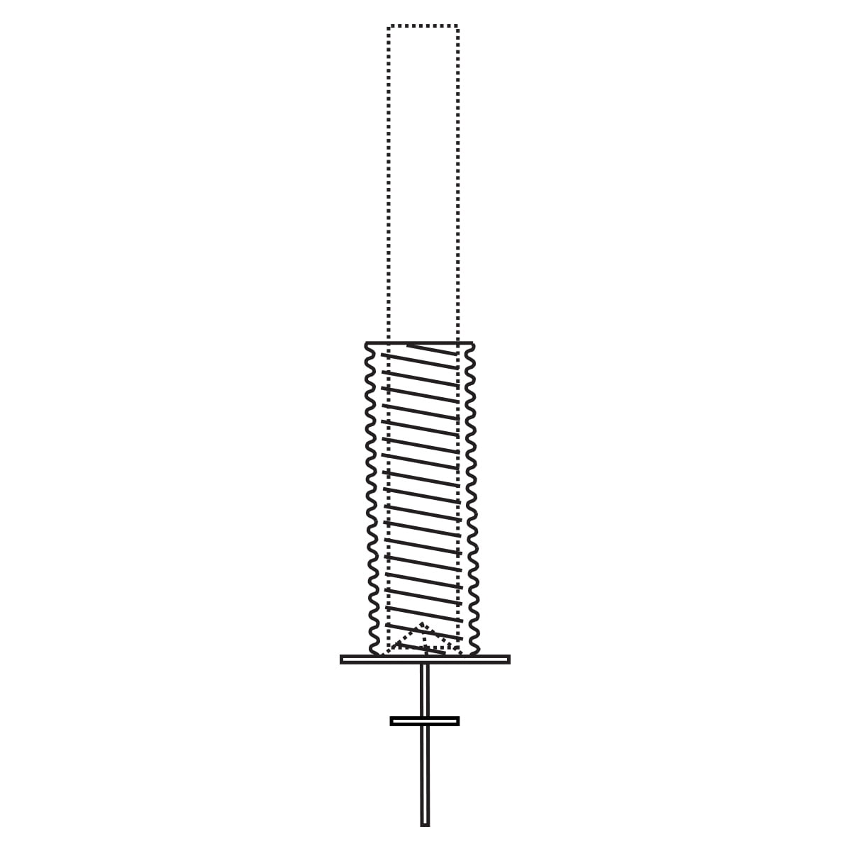 Galvanized Steel Foundation Sleeve - 5ft x 12in - Walmart.com