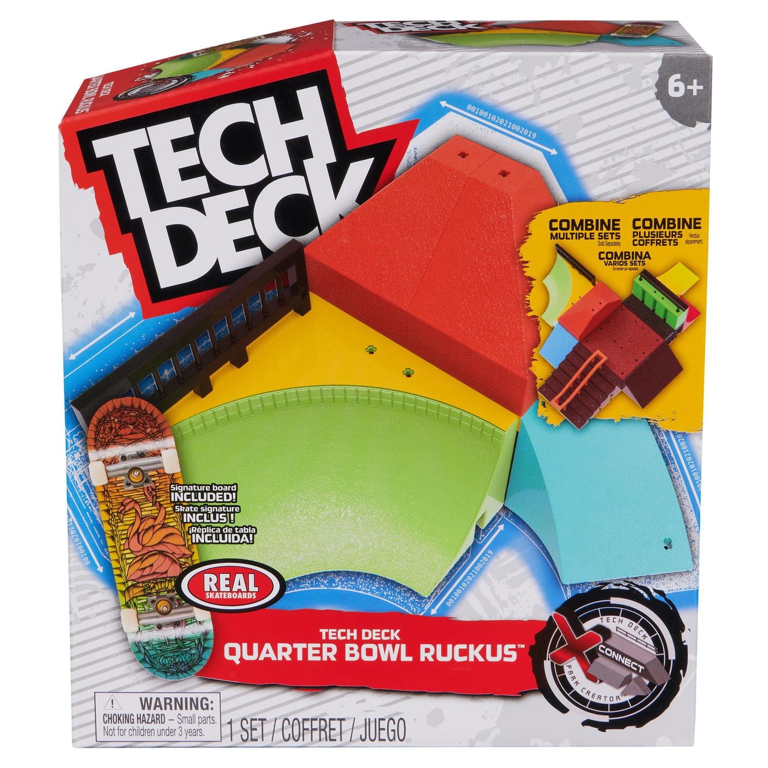 Click here for Tech Deck  Quarter Bowl Ruckus X-Connect Park Crea... prices