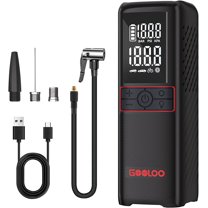 GOOLOO AP150 Tire Inflator Portable Air Compressor, 150 PSI Cordless ...