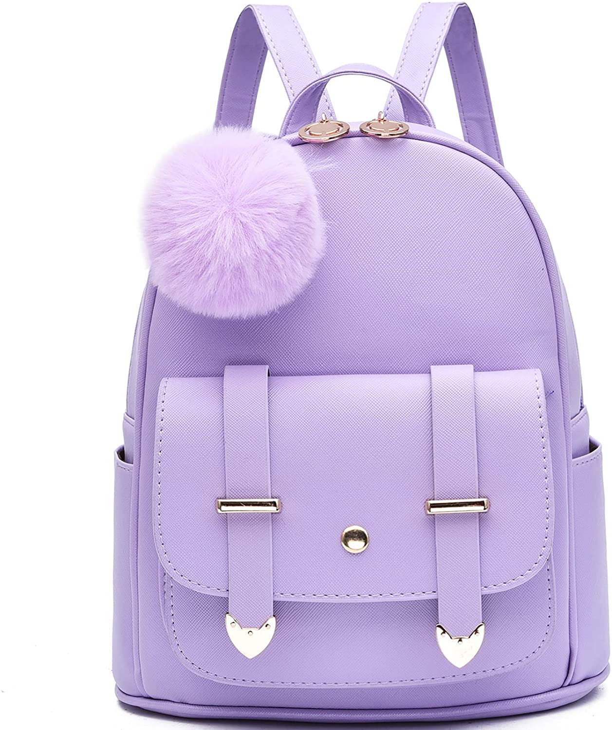 Purple Backpack Purse