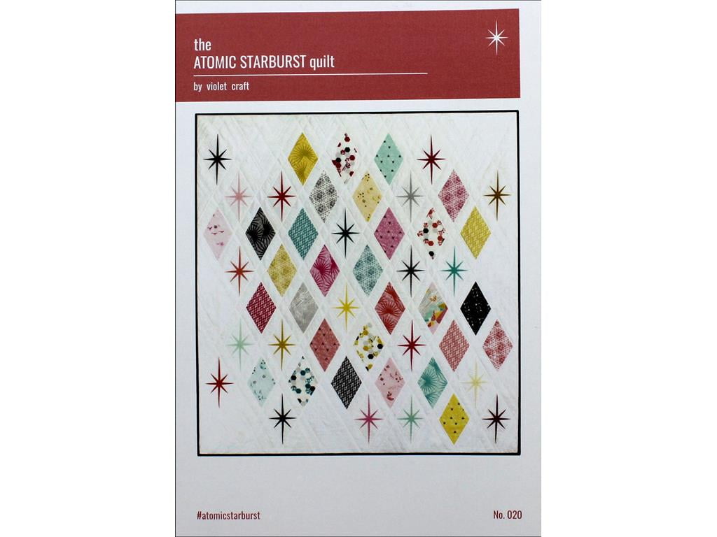Violet Craft The Atomic Sunburst Quilt Ptrn - Walmart.com