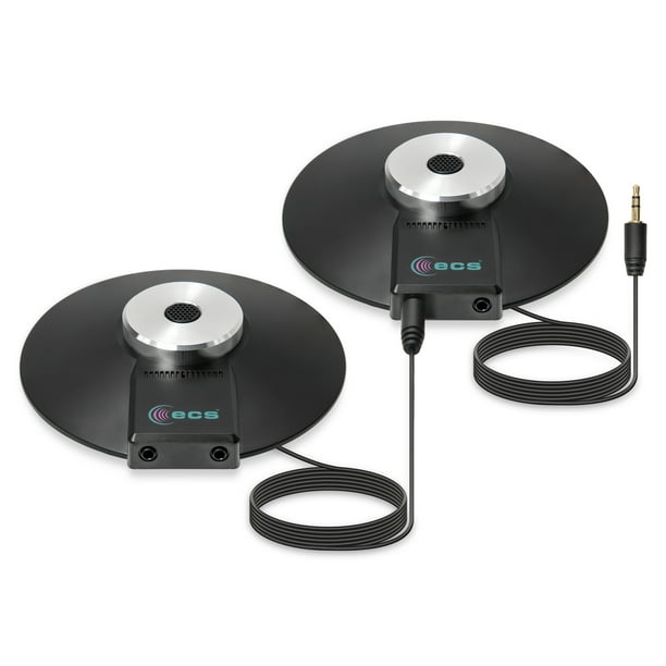 (2) WordForum 3.5mm Conference Microphone, Omnidirectional Condenser ...