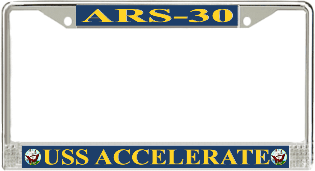 USS Accelerate ARS-30 License Plate Frame - Walmart.com