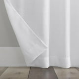 Mainstays 2-Pack Jensen Tab Top Semi-Sheer Curtain Panel Pair, 2 panels ...