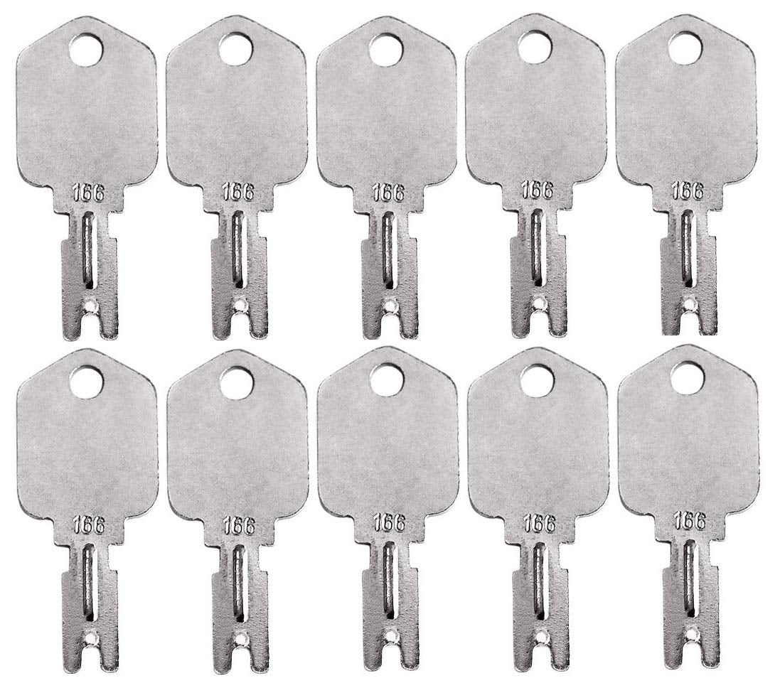 10 Pack Forklift and Heavy Equipment Keys for Clark Yale Caterpillar ...