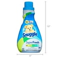 Snuggle SuperFresh Liquid Fabric Softener, with Odor Eliminating ...