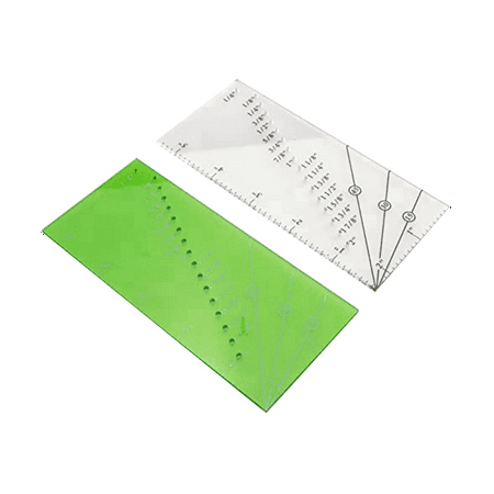 Symkmb Seam Allowance Ruler Quilting Guide Ruler Sewing Positioning ...