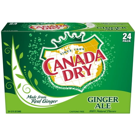 Canada Dry Ginger Ale, 12 fl oz, 24 pack - Walmart.com