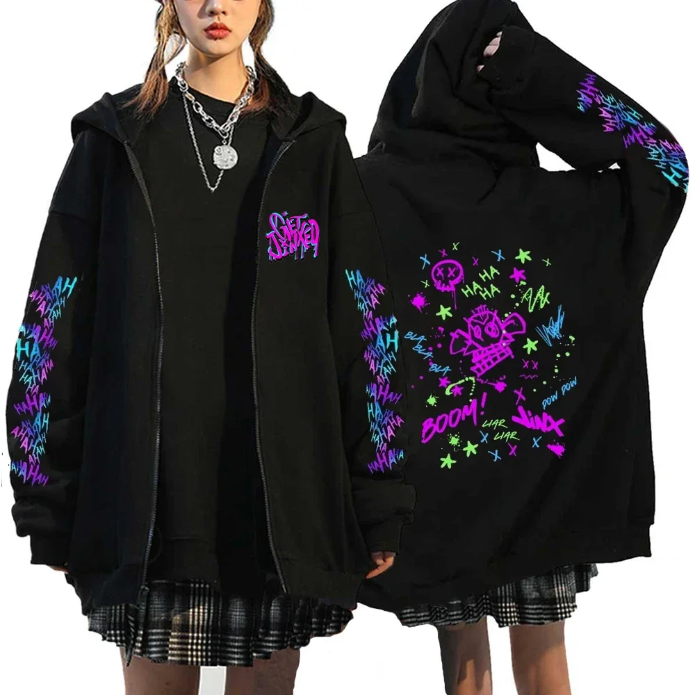 Click here for Unbranded Arcane Jinx Monkey Graffiti Printed Hood... prices