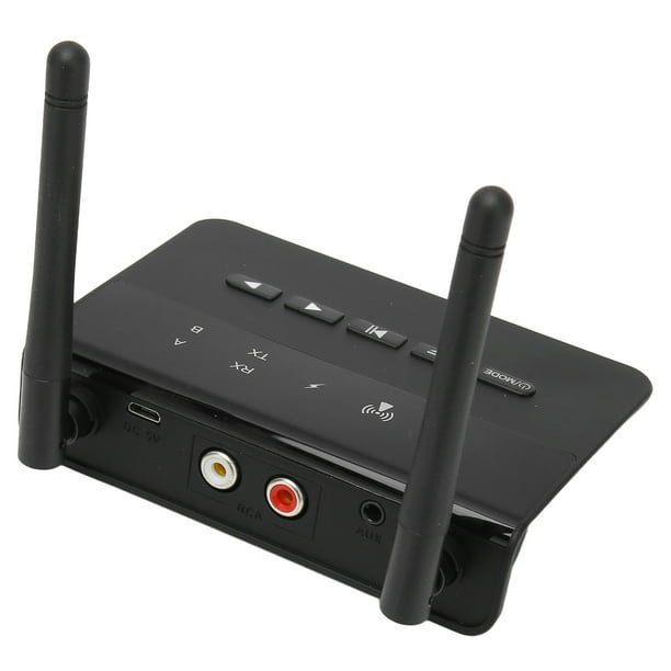 Receiver Transmitter Adapter, 2 In 1 Adapter Low Latency Dual Pairing ...