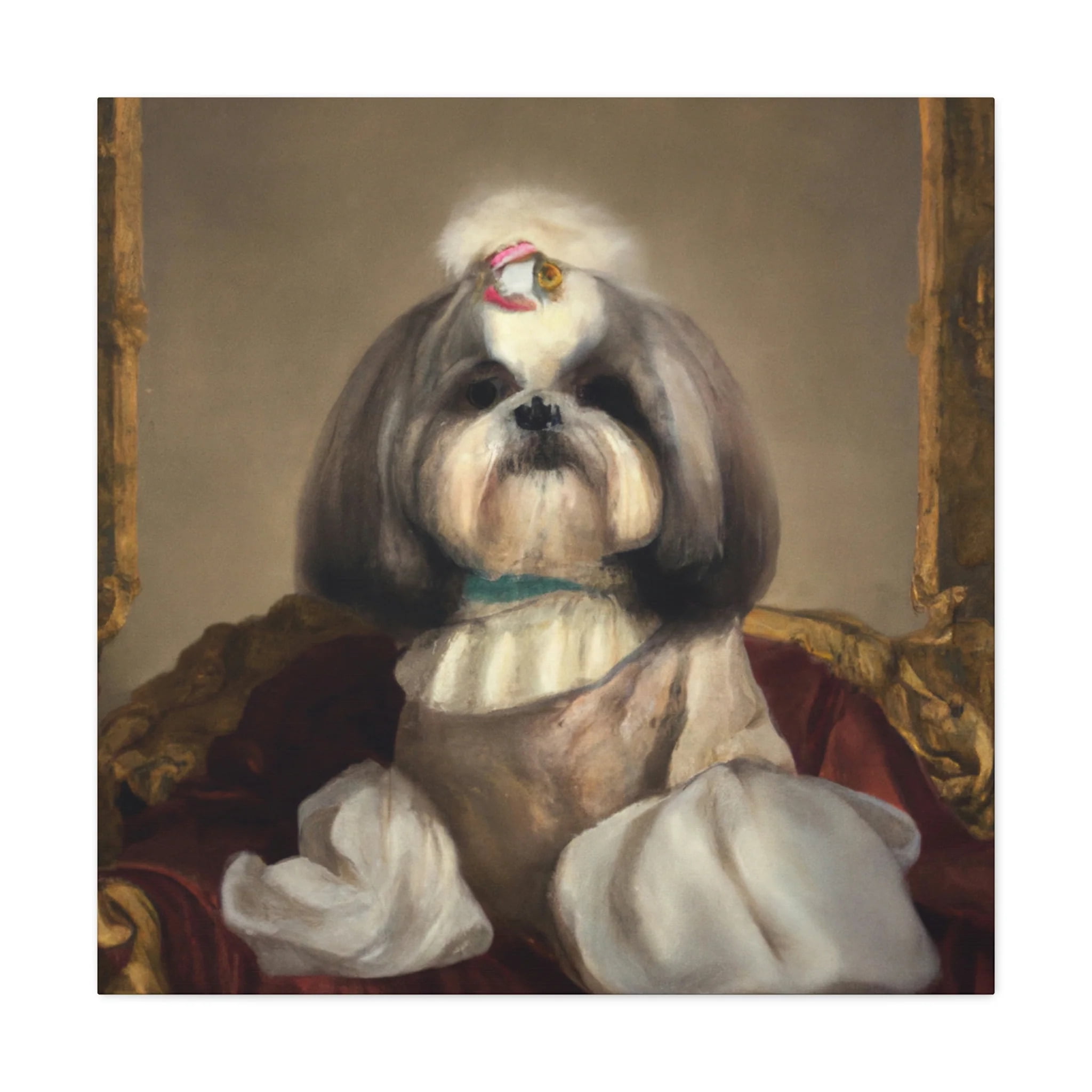 Pampered Pup Portrait - Canvas - Walmart.com