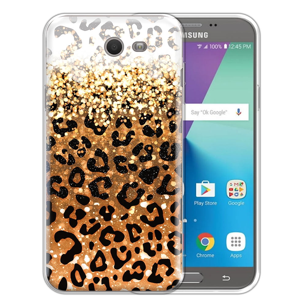 FINCIBO Soft TPU Clear Case Slim Protective Cover for Samsung Galaxy J7 ...