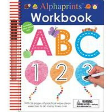 Pre-Owned Roger Priddy: Wipe Clean: Giant Activity Workbook (Spiral-Bound) - Walmart.com